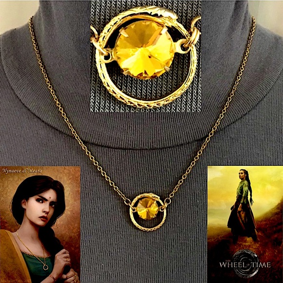 Hand Crafted | Jewelry | Nynaeves Necklace Wheel Of Time Aes Sedai ...